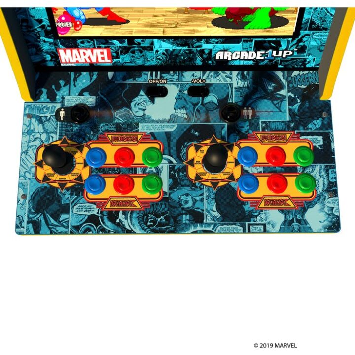 Máquina de arcade Marvel Super Heroes reúne clássicos da Capcom