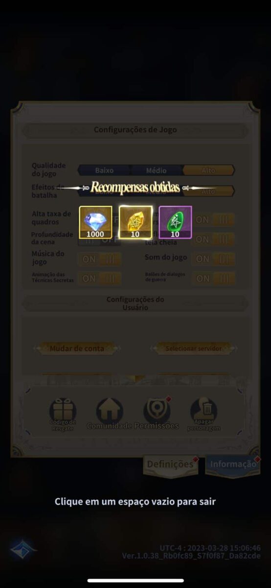 Saint Seiya Legends of Justice: códigos atualizados - Clube do Vídeo Game