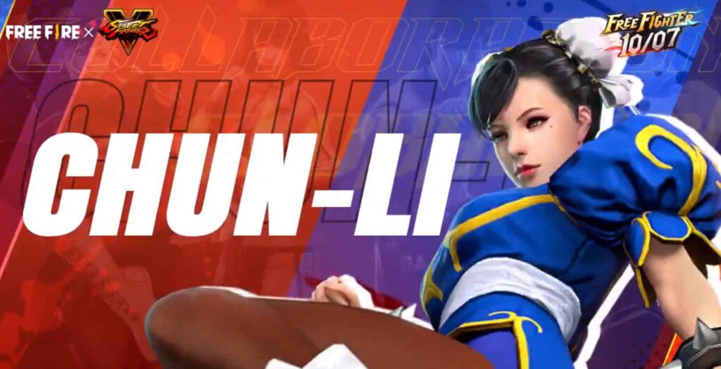 Skin de Chun-Li é lançada em Free Fire - Clube do Vídeo Game