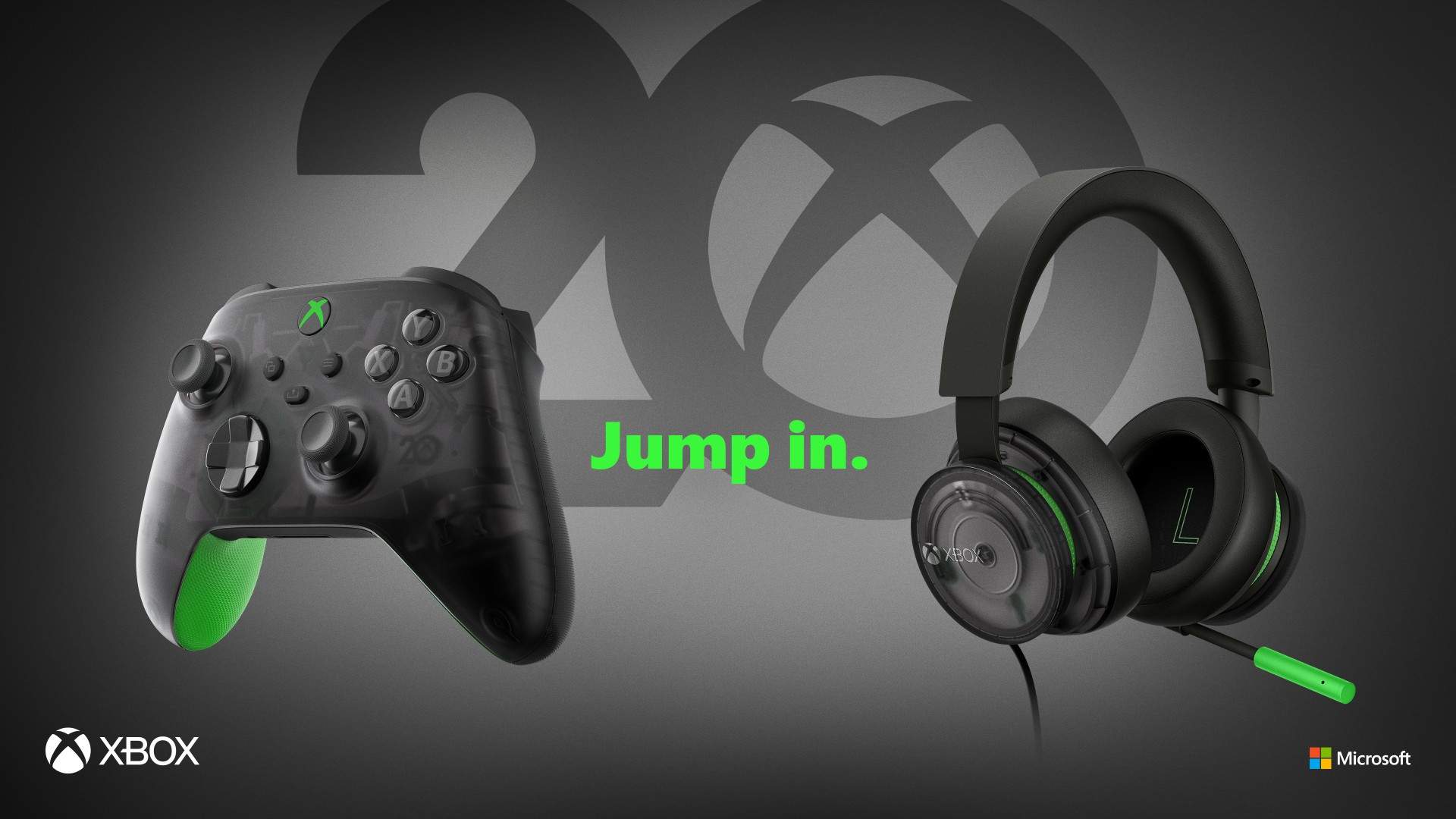 Xbox: marca celebra os 20 anos com controle e headset comemorativo ...