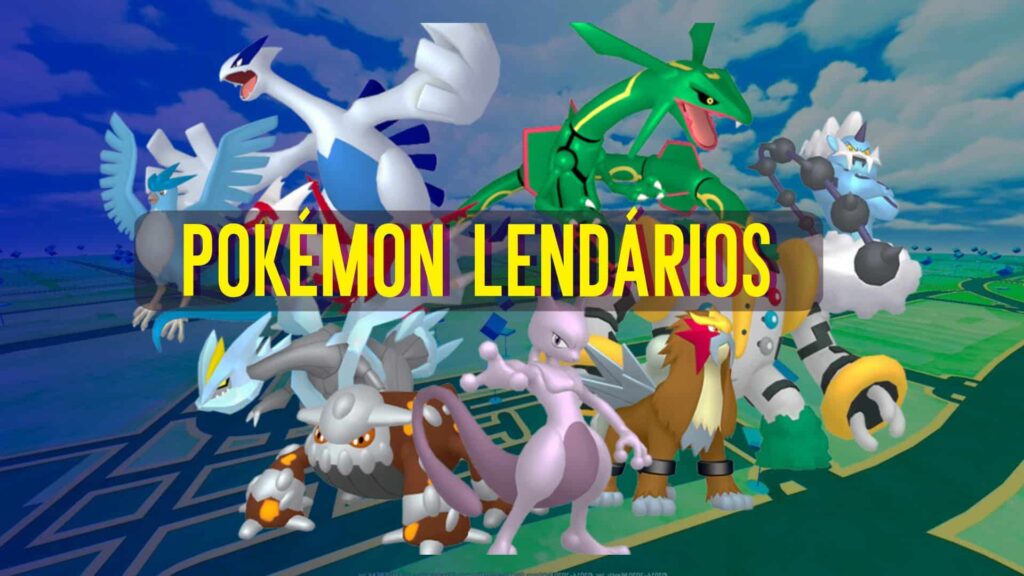 Pokémon Lendários. Confira nossa lista e veja quais são.