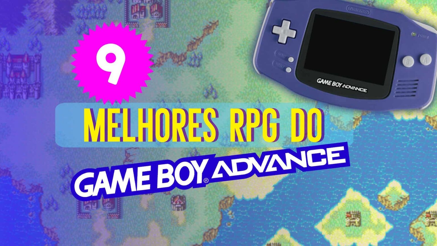 Melhores jogos GBA do gênero RPG. Confira agora mesmo!
