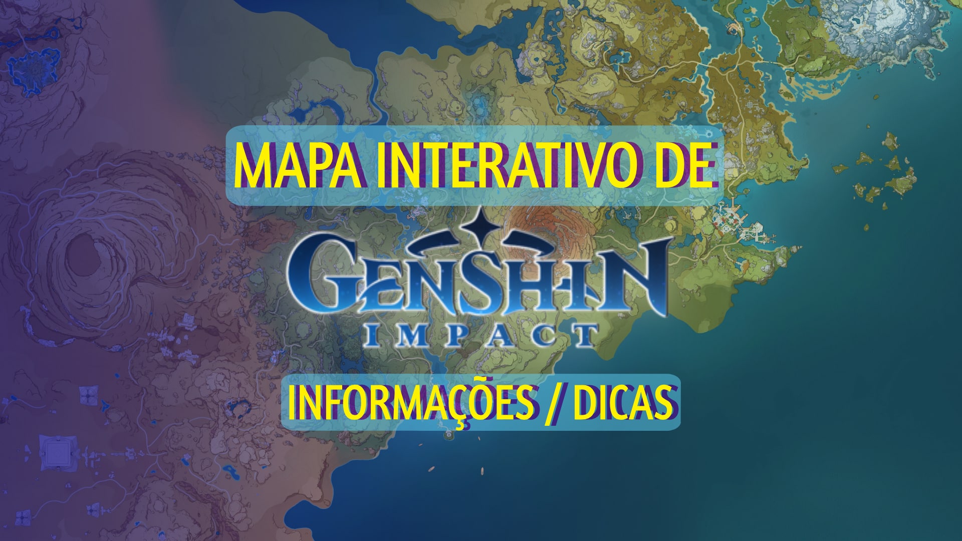 Mapa Interativo de Genshin Impact: Informações/Dicas (2023) - Clube do ...