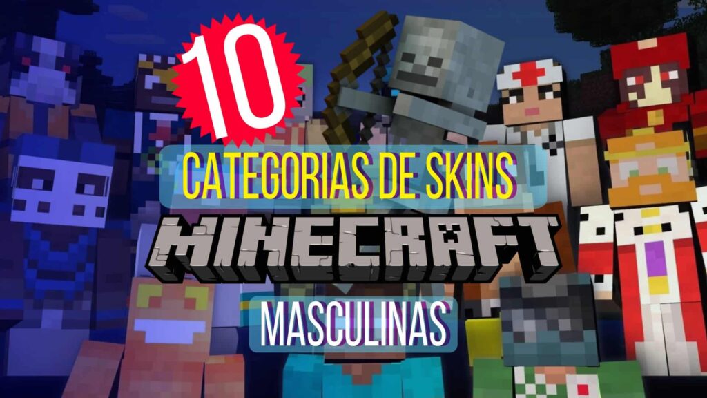 Skin de Minecraft #Masculino: 10 Categorias Excelentes! - Clube do ...