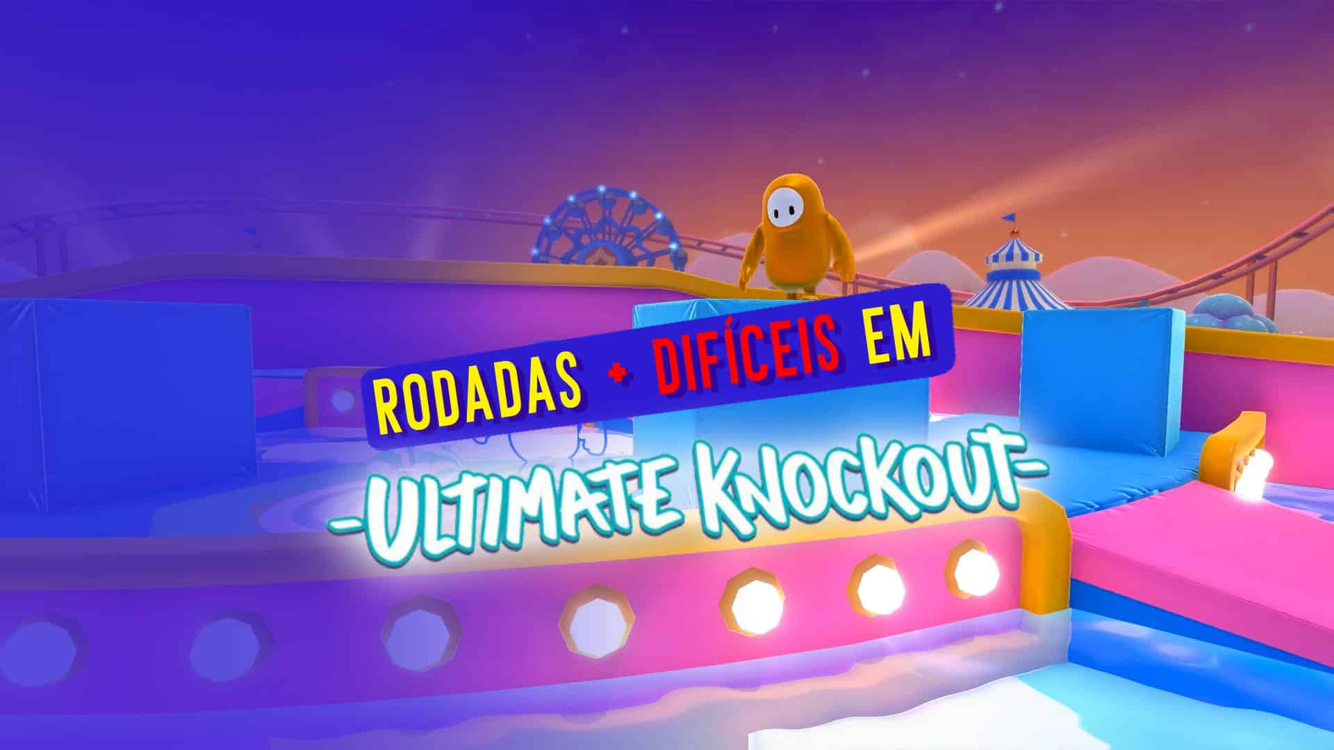 Fall Guys: Ultimate Knockout: rodadas solo