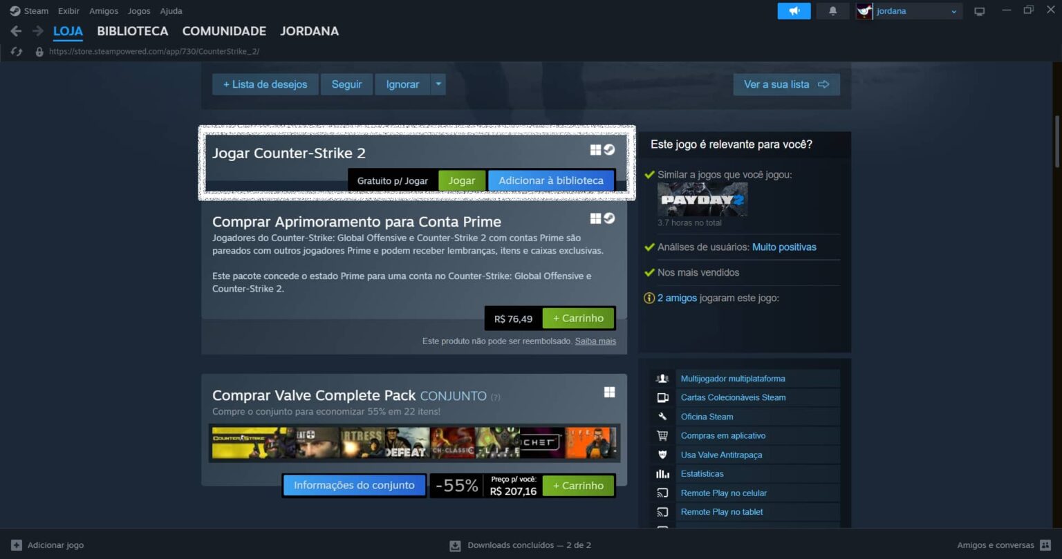 Saiba como Baixar e Jogar Counter-Strike 2 (CS2) - Clube do Vídeo Game