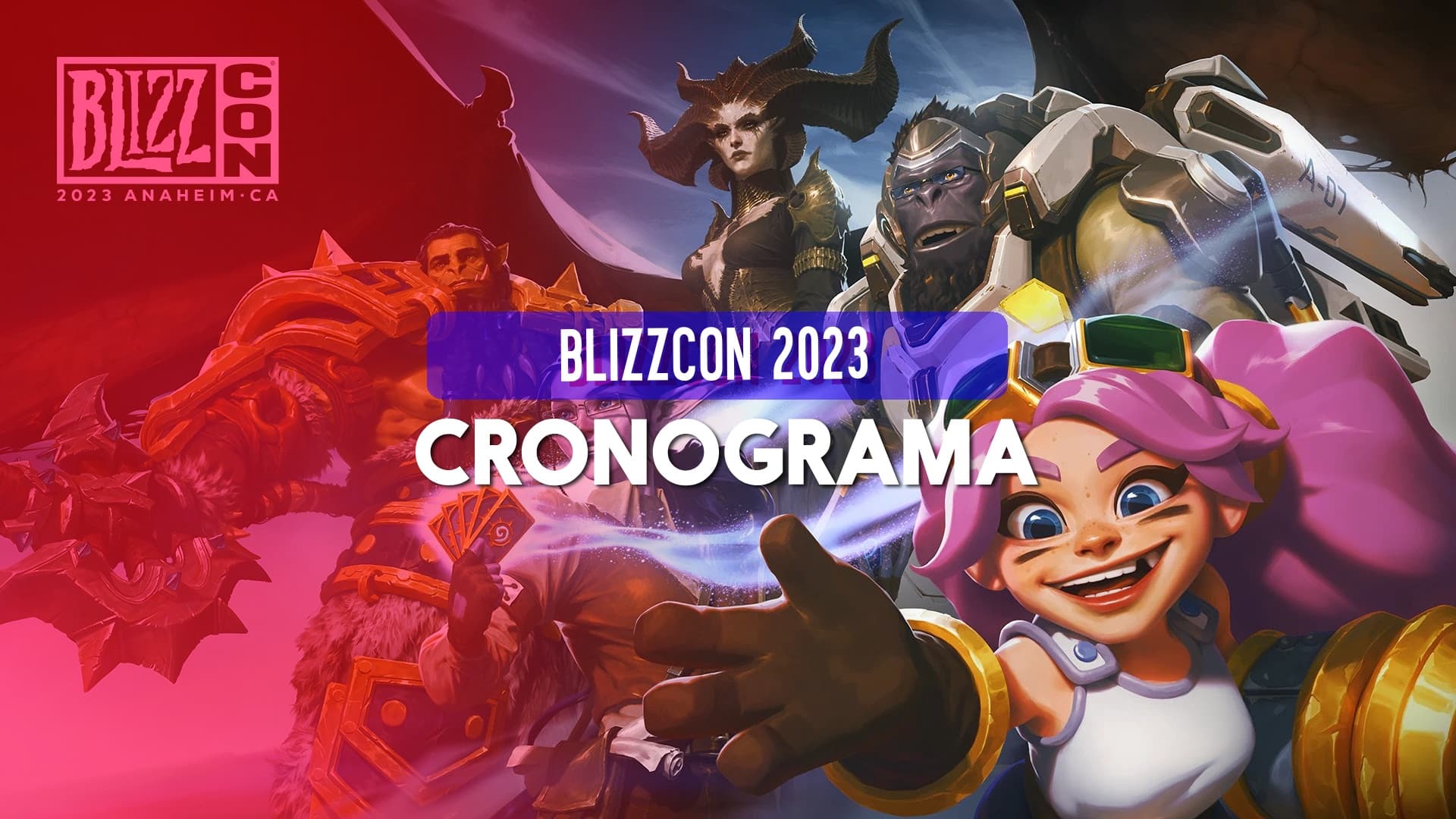 BlizzCon 2023: Confira o horário das transmissões do evento - Clube do ...