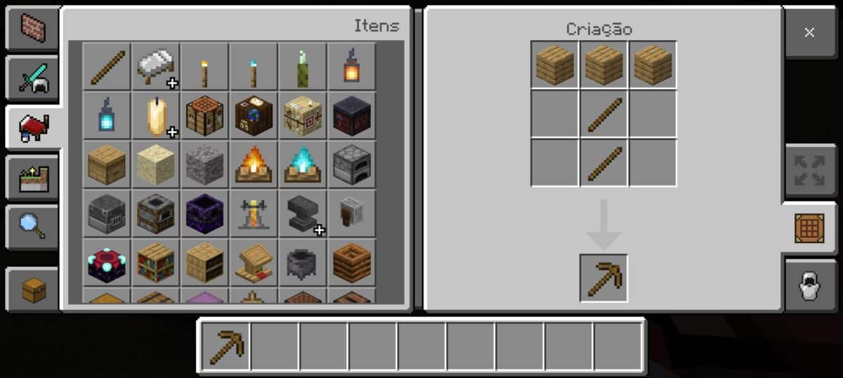 Picareta Minecraft: Aprenda a fazer ela no jogo! - Clube do Vídeo Game