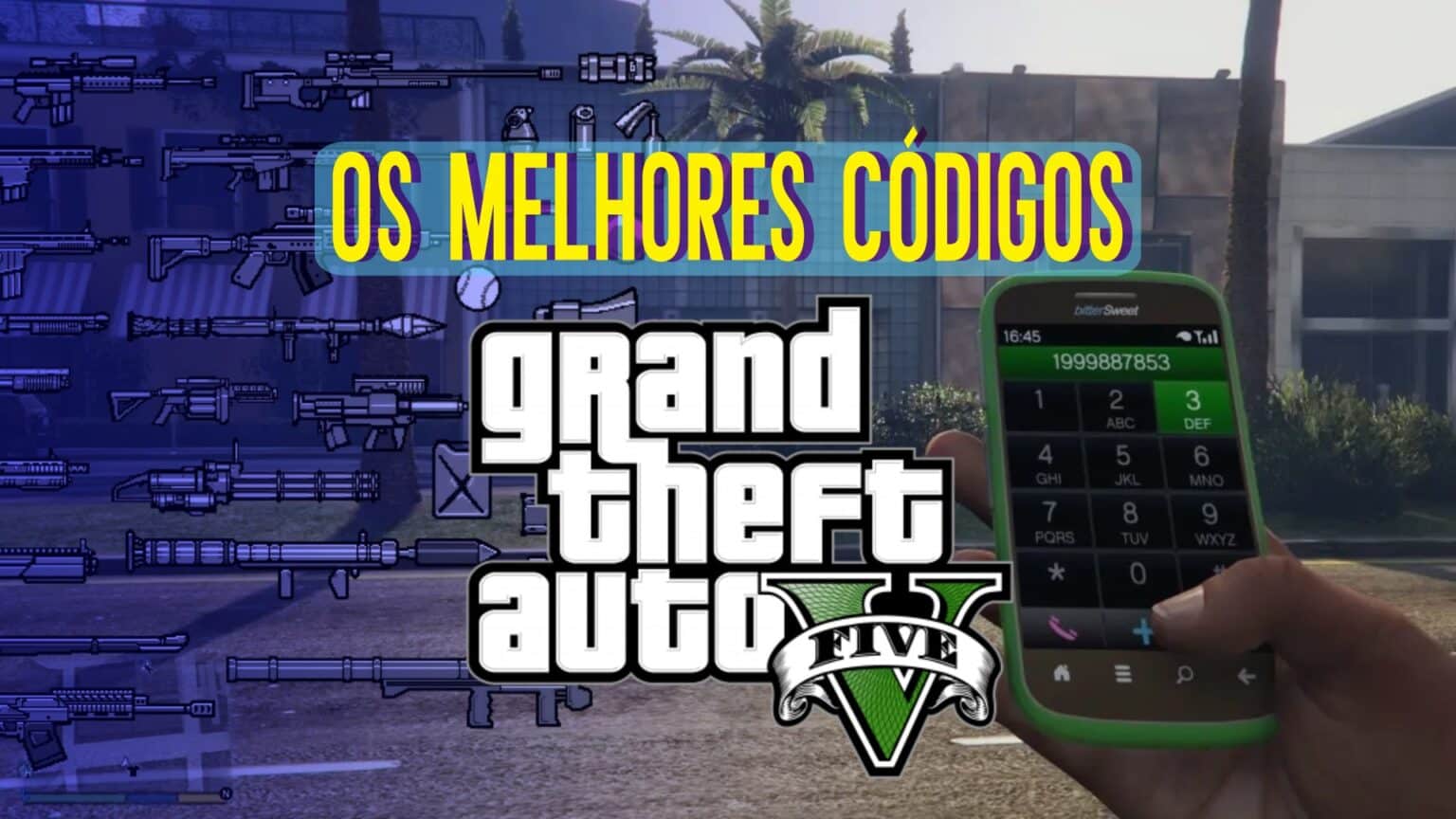 Códigos GTA V: os melhores cheats de PC, Xbox e Playstation - Clube do ...