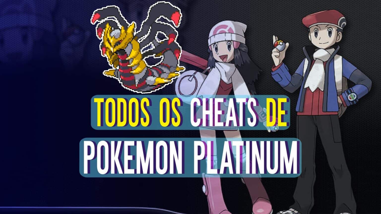 Pokemon Platinum Cheats: lista com todos os códigos! (2023) - Clube do ...