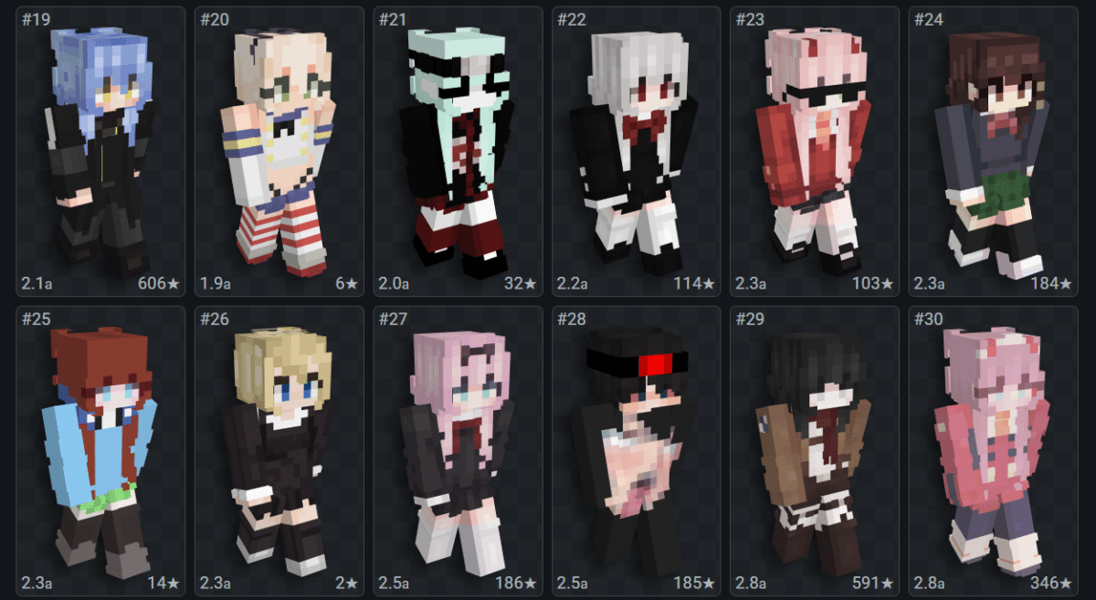 Skin de Minecraft feminina: Confira só as melhores! - Clube do Vídeo Game