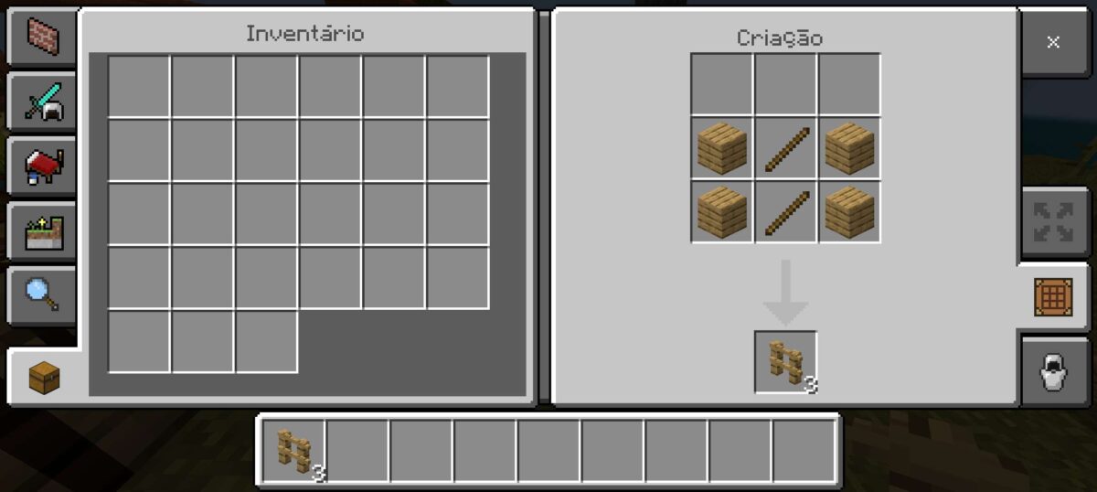 Como fazer cerca no Minecraft e Portão! - Clube do Vídeo Game