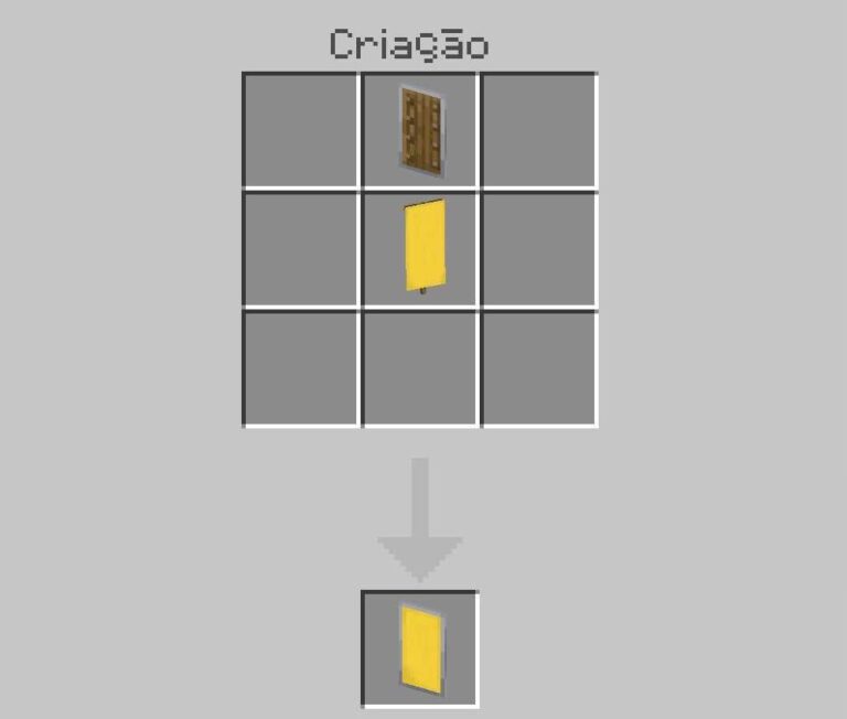 Como fazer bandeira no Minecraft - Clube do Vídeo Game