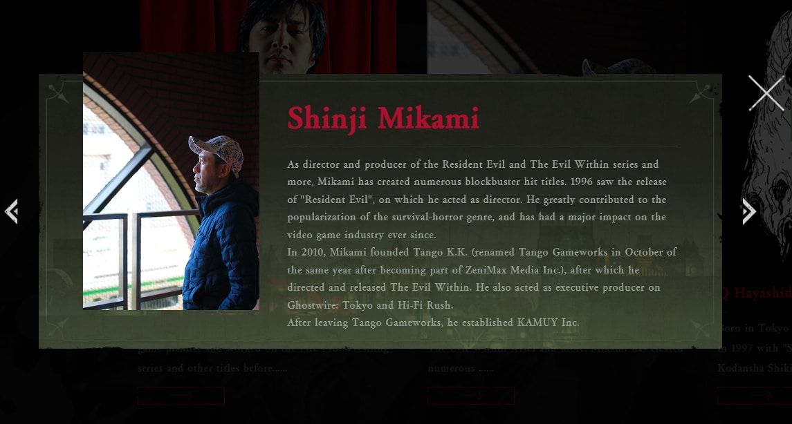 Shinji Mikami, de Resident Evil, funda novo estúdio - Clube do Vídeo Game