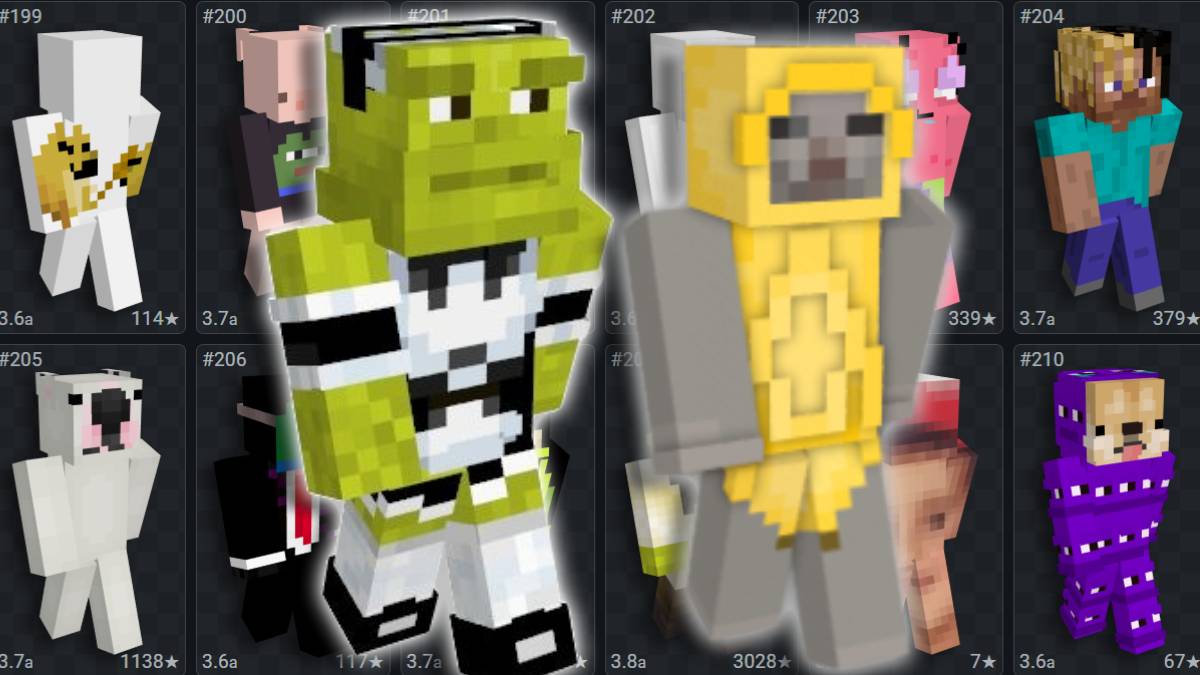Skin de Minecraft meme: Engraçadas. populares e mais! - Clube do Vídeo Game
